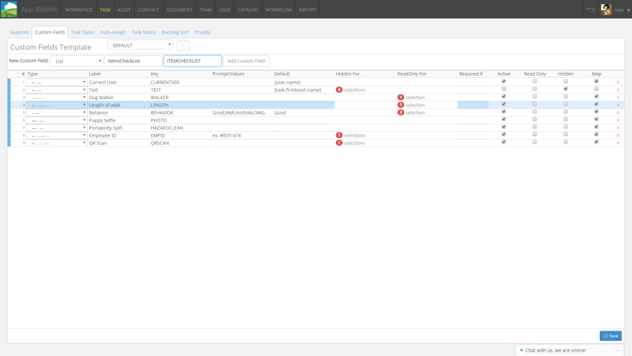 Creating and Configuring Custom Fields – Field Squared Documentation