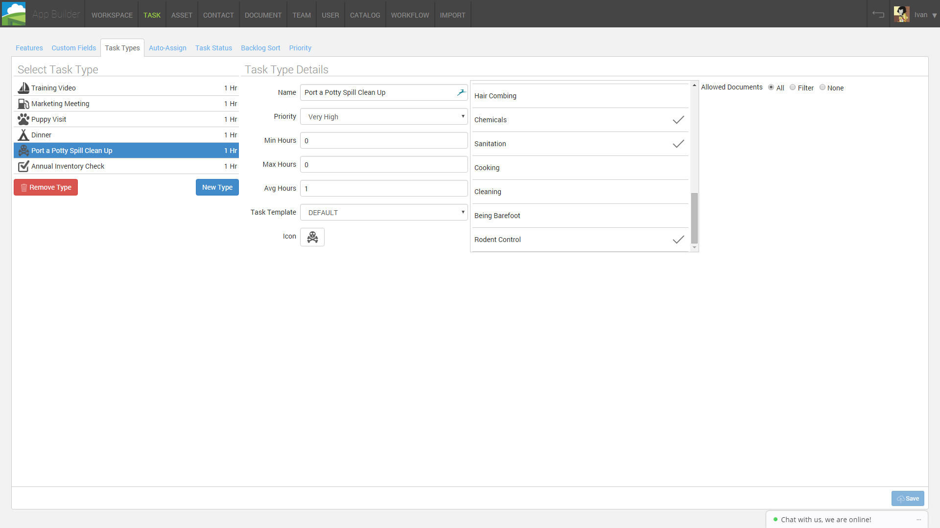 Skill Tagging – Field Squared Documentation