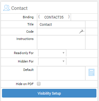 Contact Control – Field Squared Documentation