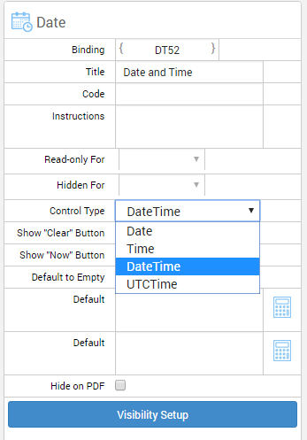 Date Control – Field Squared Documentation