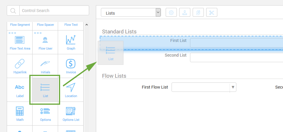 Lists – Field Squared Documentation