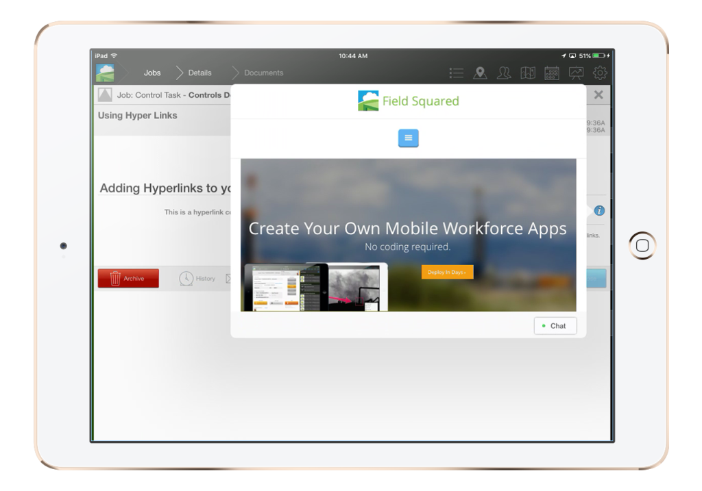 Hyperlinks – Field Squared Documentation